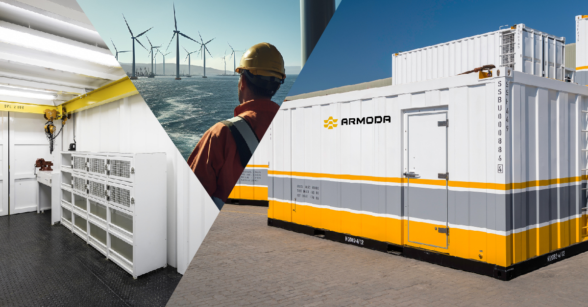 Supporting Offshore Wind Growth: Armoda's Modular Solutions at Work